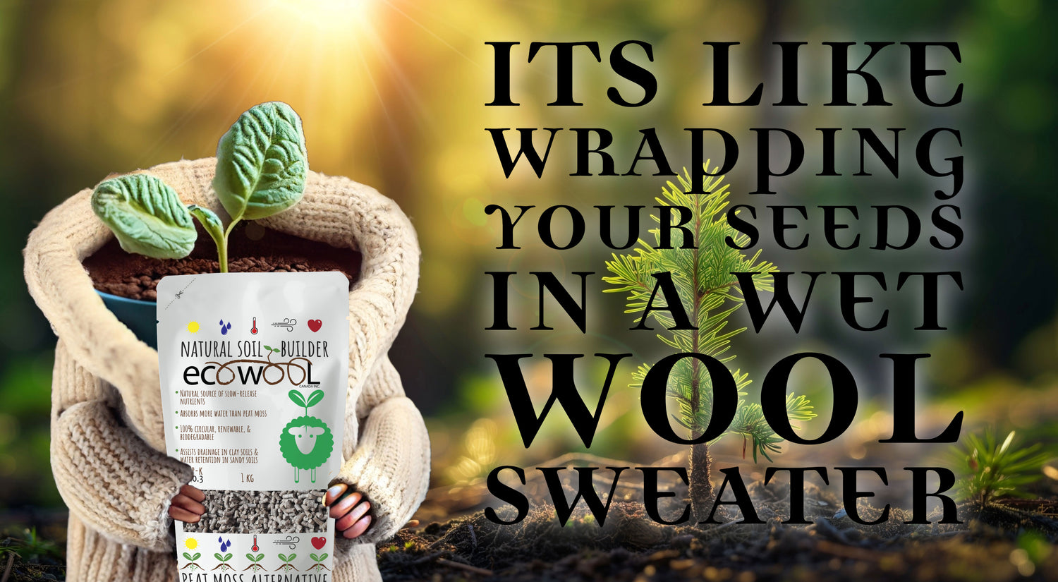 EcoWool Canada - from our sheep to your soil